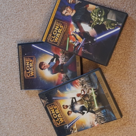 Other | Star Wars The Clone Wars Dvd Bundle | Poshmark